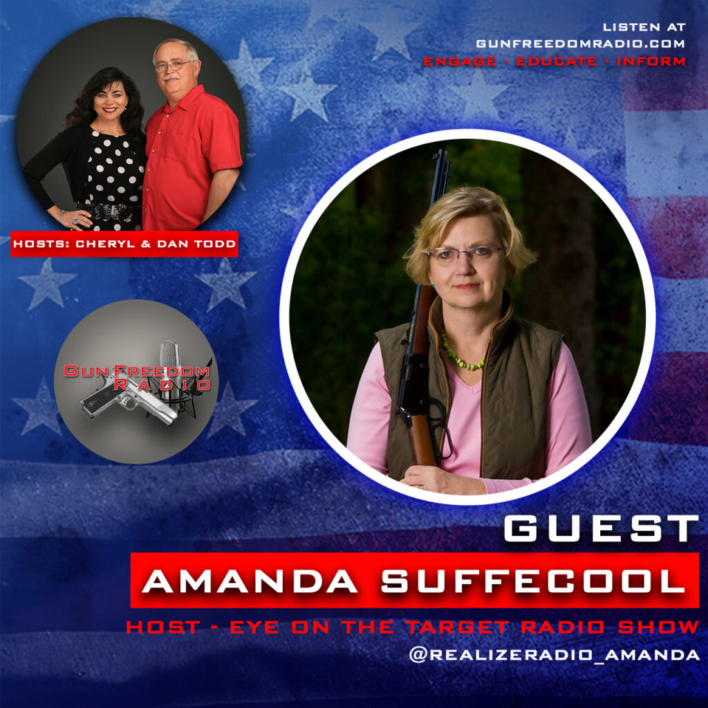 Amanda Suffecool GFR Graphic - Gun Freedom Radio : Gun Freedom Radio